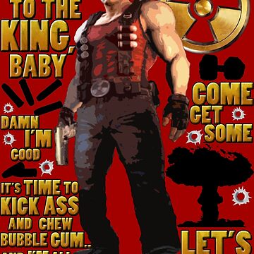 "Duke Nukem" Essential T-Shirt for Sale by red-leaf | Redbubble