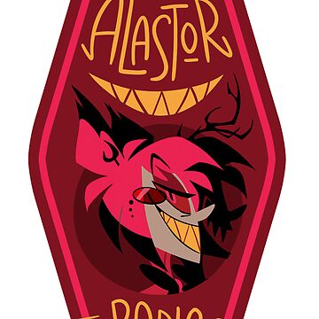 "Alastor" Sticker for Sale by -RotaS- | Redbubble