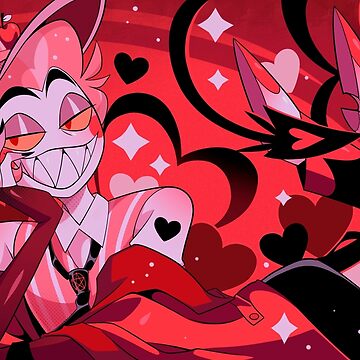 "Valentine's Day lucifer" Sticker by Luckychan34 | Redbubble