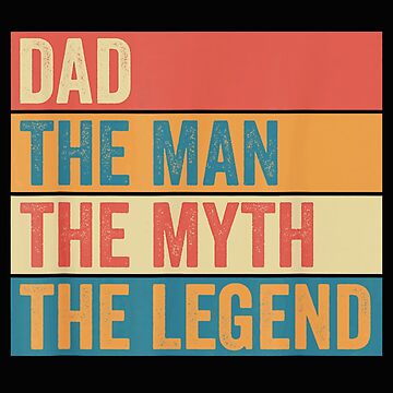 "Funny Dad Legend Saying" Sticker for Sale by Alex Lee | Redbubble
