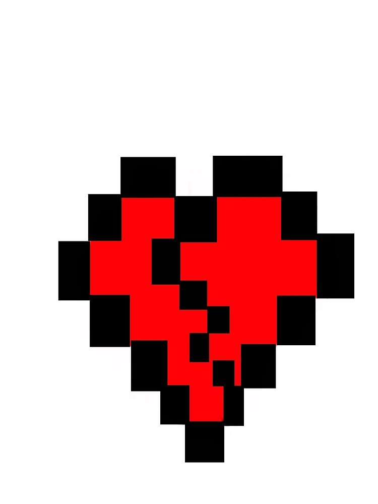 "8 Bit Broken Heart" by TwilightCompany | Redbubble