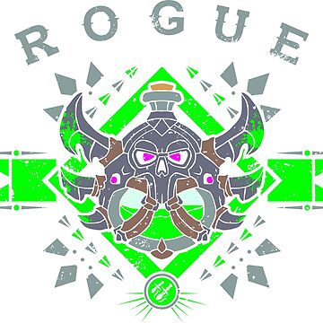 "ROGUE - TRIBAL CREST" Sticker for Sale by EXION CREW | Redbubble