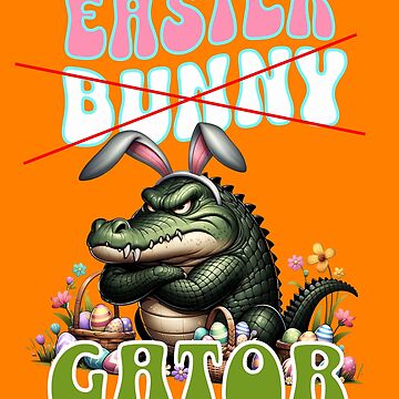 "The Easter ALLIGATOR" Kids T-Shirt for Sale by EstelleStar | Redbubble