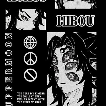 "Kokushibo first upper moon" Sticker for Sale by Studio-AD | Redbubble