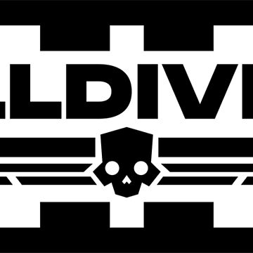 "Helldivers Logo - Black" Sticker for Sale by elecnightes | Redbubble