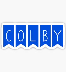 Colby College: Stickers | Redbubble