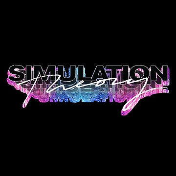 "Sim Theory - Logo" Sticker by skipat | Redbubble