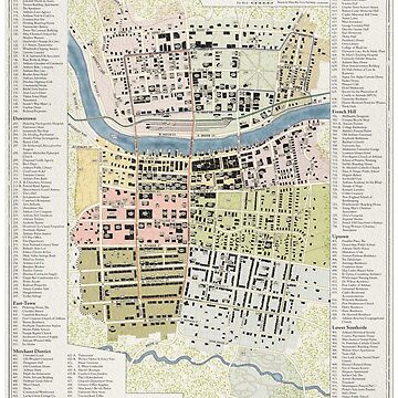 "Arkham Street Plan Map (Keeper version)" Art Print for Sale by ...