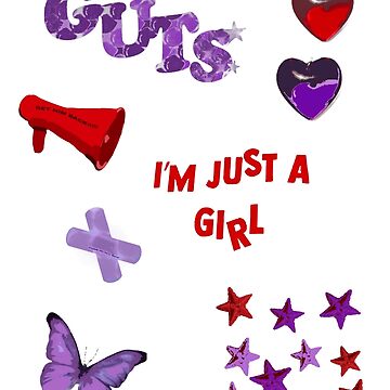 "Guts sticker pack " Sticker for Sale by aruglalemonz39 | Redbubble