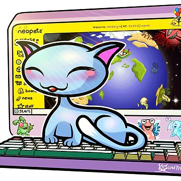 "Keyboard Kadoatie" Sticker for Sale by FoxBox Studio | Redbubble