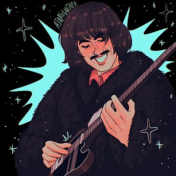 George Harrison" Sticker for Sale by atomicultos | Redbubble