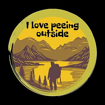 "Hiking Meme Funny Gifts" Sticker for Sale by Kusza | Redbubble