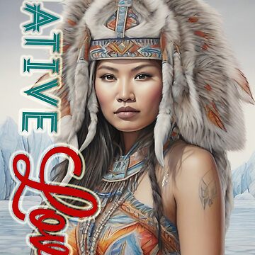 "Native Love; Alaska Natives; Arctic;" Sticker for Sale by StickerApe | Redbubble