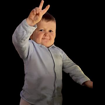 "Hasbullah's victory sign" Sticker by Juicingmania | Redbubble