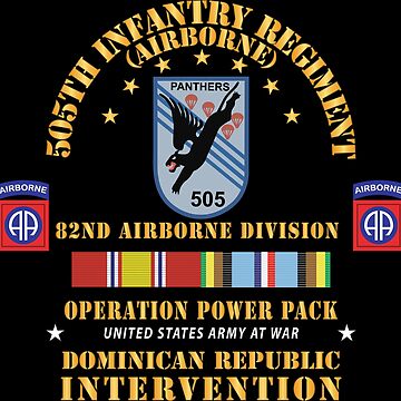 "Power Pack - 505th PIR SSI - 82nd Airborne Division w Svc Ribbons ...