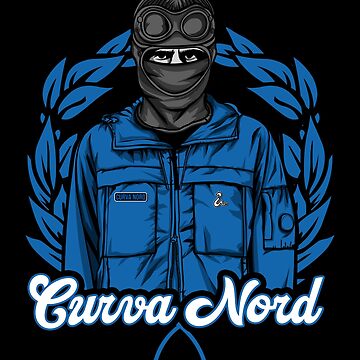 "Curva north inter" Sticker by lounesartdessin | Redbubble