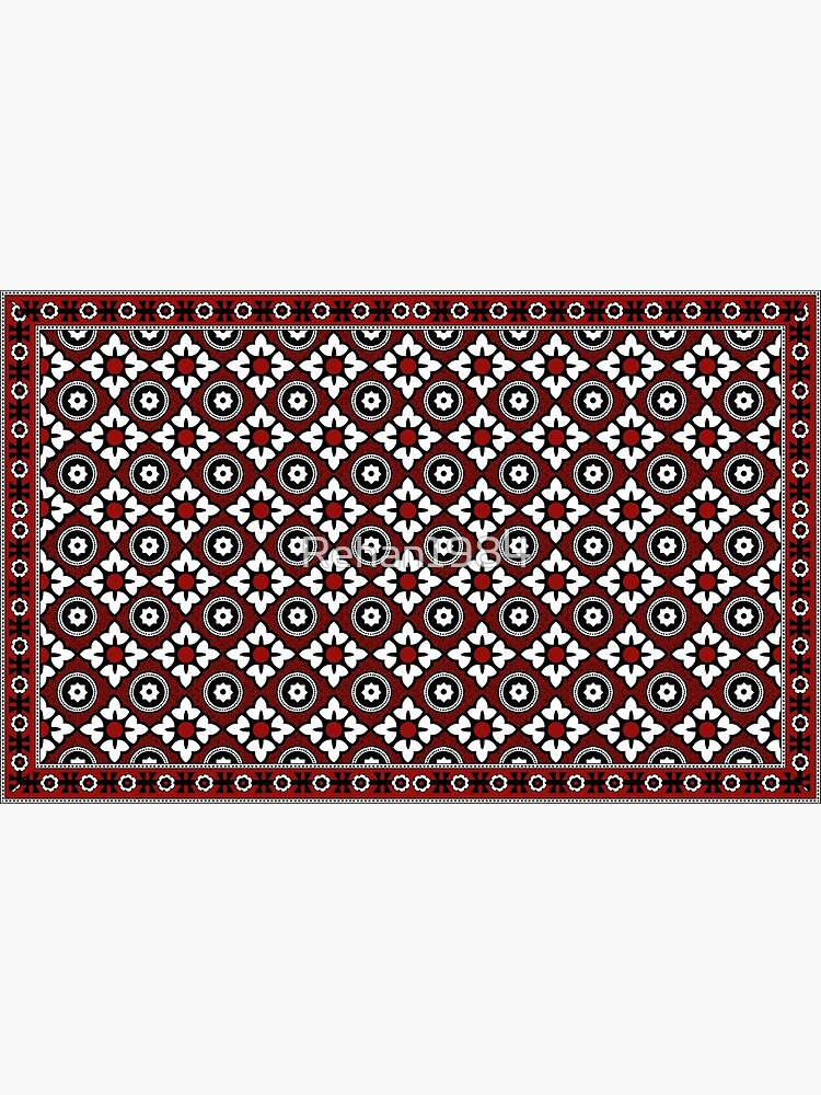 "Sindhi Ajrak Print" Canvas Print by Rehan1984 | Redbubble