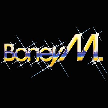 " Boney M For Fans" Sticker for Sale by NoelGonza | Redbubble