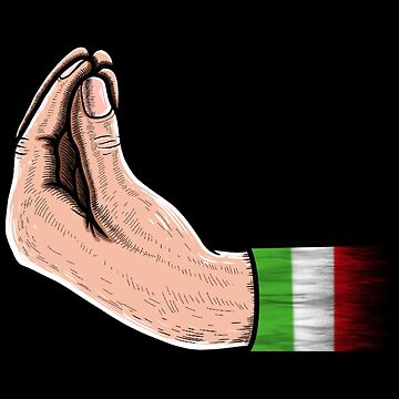 "Italian hand gesture" Sticker for Sale by Aeartcreative5 | Redbubble