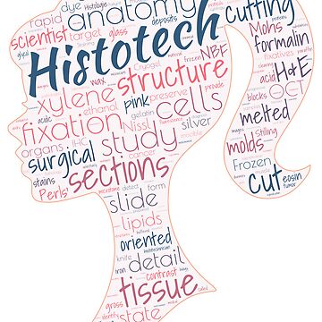 "Histotech Doll" Sticker for Sale by GrossToGlass | Redbubble