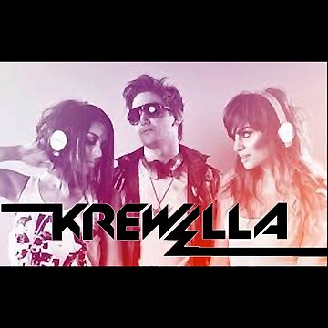"Krewella " Sticker for Sale by jamessondean | Redbubble