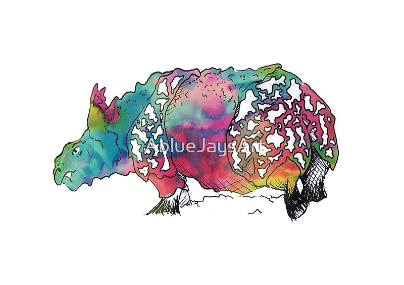 "The beast of colour" by AblueJaysArt | Redbubble