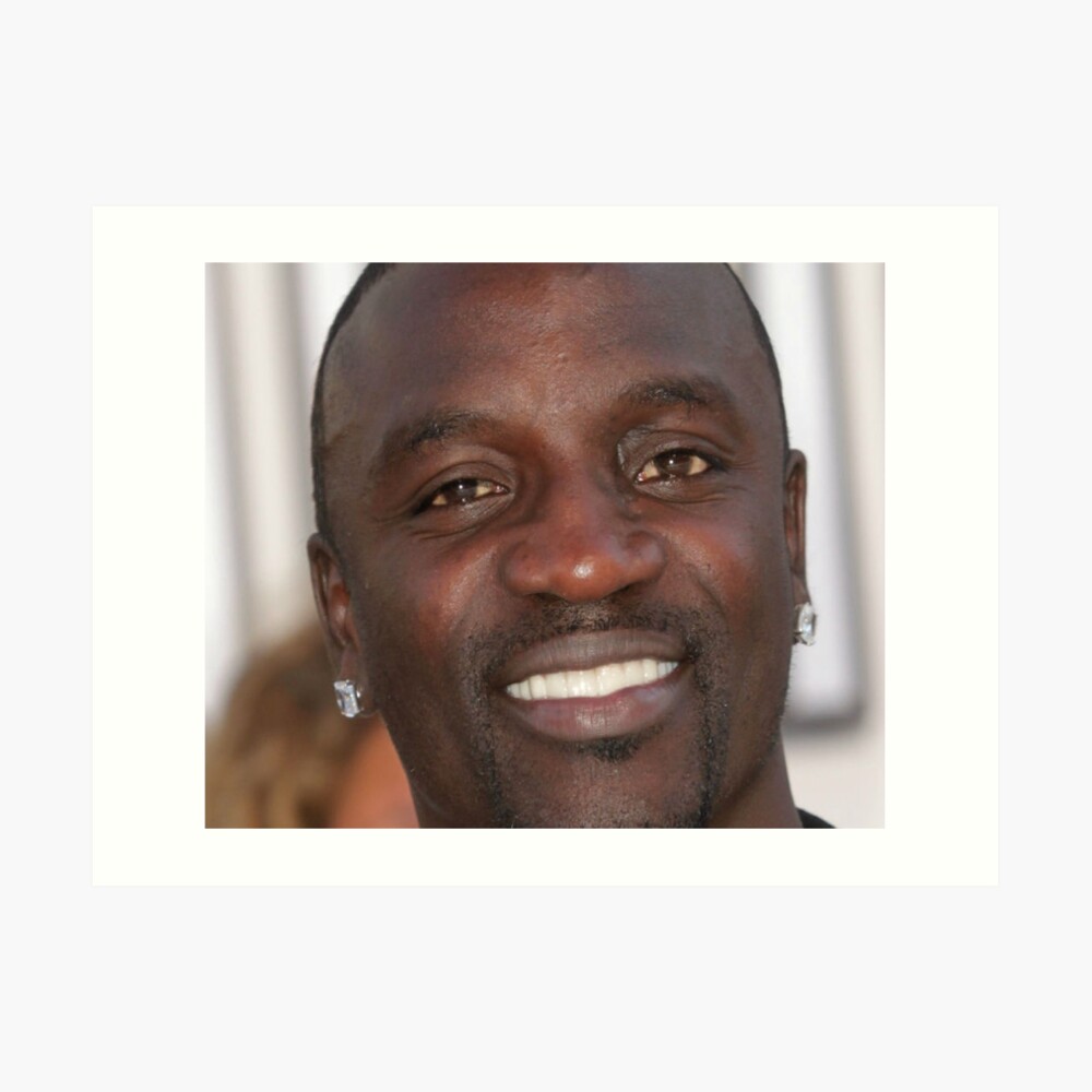 "Akon" Art Print by mynamajef123 | Redbubble