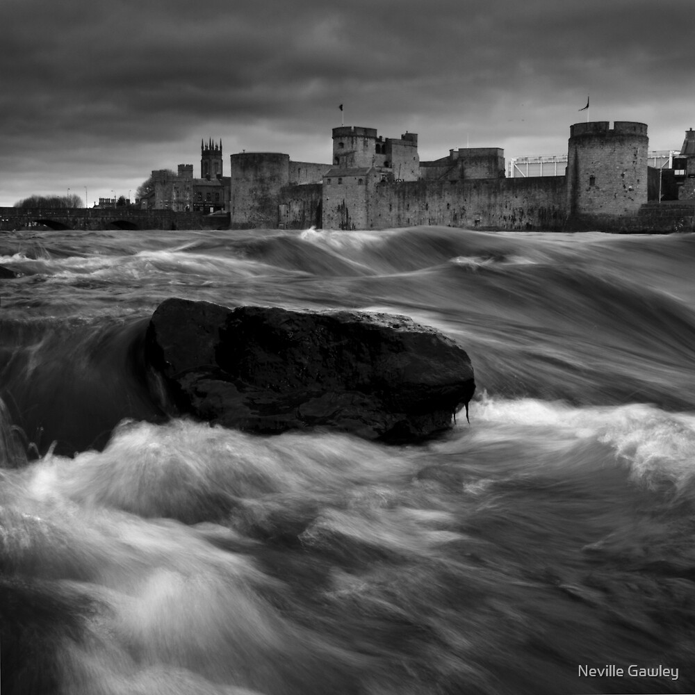 "Curragower Falls" by Neville Gawley | Redbubble