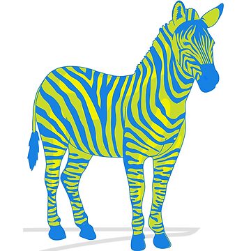 "Zebra Changing Its Stripes" Sticker for Sale by larar2 | Redbubble