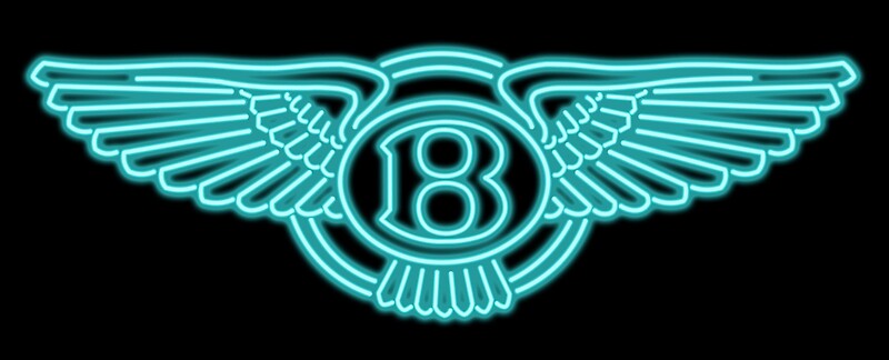 "Bentley Neon Sign" by RickyBarnard | Redbubble