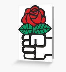 Socialist Greeting Cards | Redbubble
