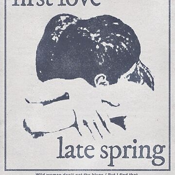 "First Love Late Spring Mitski " Poster for Sale by carlbruss | Redbubble