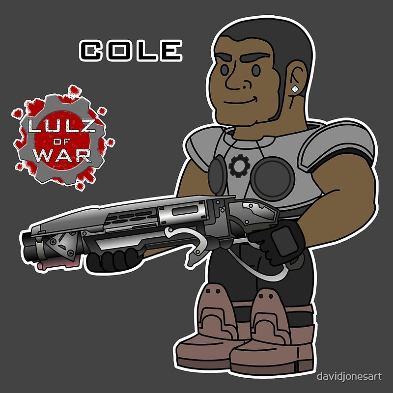 "Lulz Of War: Cole" by davidjonesart | Redbubble