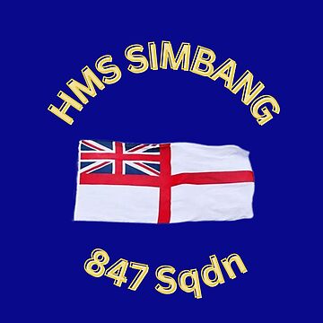 "Navy. HMS SIMBANG 847 Squadron Singapore" Art Board Print for Sale by ...