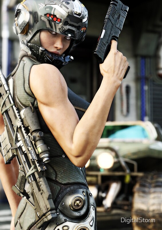 "Special ops female" by DigitalStorm | Redbubble