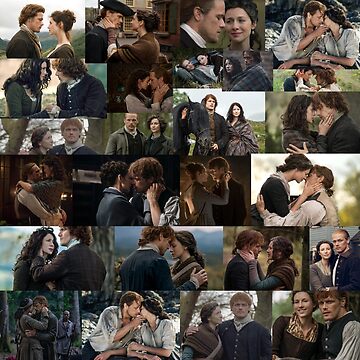 "Outlander Photo Collage Art" Sticker for Sale by TheCelebThings ...