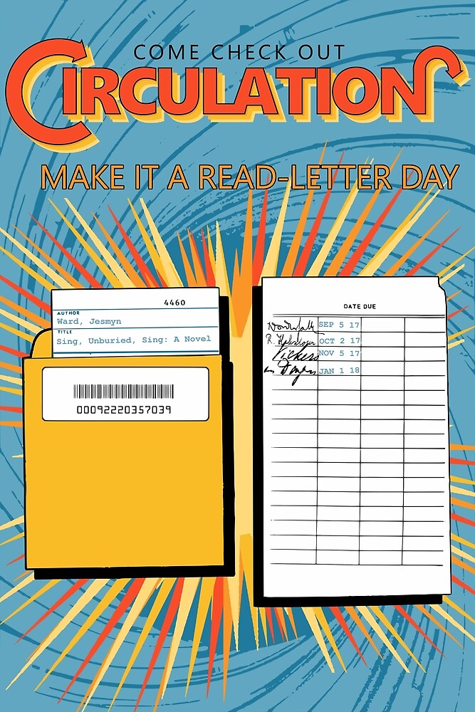 "Library Circulation Poster" by alexp01 | Redbubble