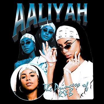 "Aaliyah Retro" Sticker for Sale by robokite | Redbubble