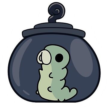 "Hollow Knight Grub Artwork" Sticker for Sale by lucaengdesigns | Redbubble