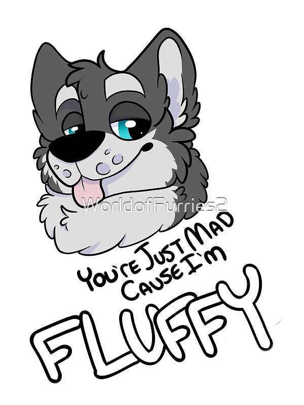 " The Fluffiest Wolf Around - by TibleOfficial" by WorldofFurries2 ...