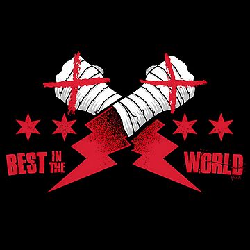 "Cm Punk Logo Cm Punk" Sticker by KayleyRuecker | Redbubble