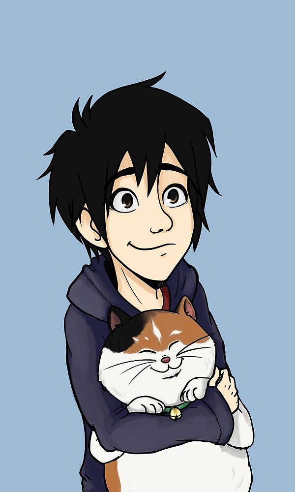 "Hiro and Mochi" by Hana Golden | Redbubble