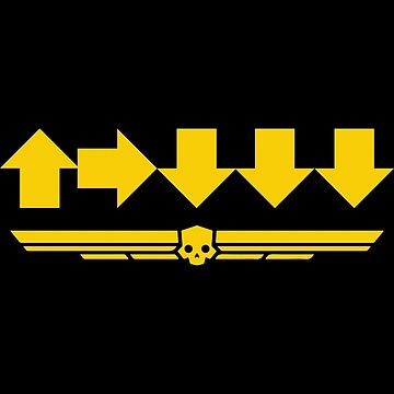 "helldivers-500kg-bomb yellow" Sticker for Sale by ghrannelstim | Redbubble