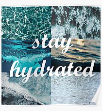 Stay Hydrated Posters | Redbubble