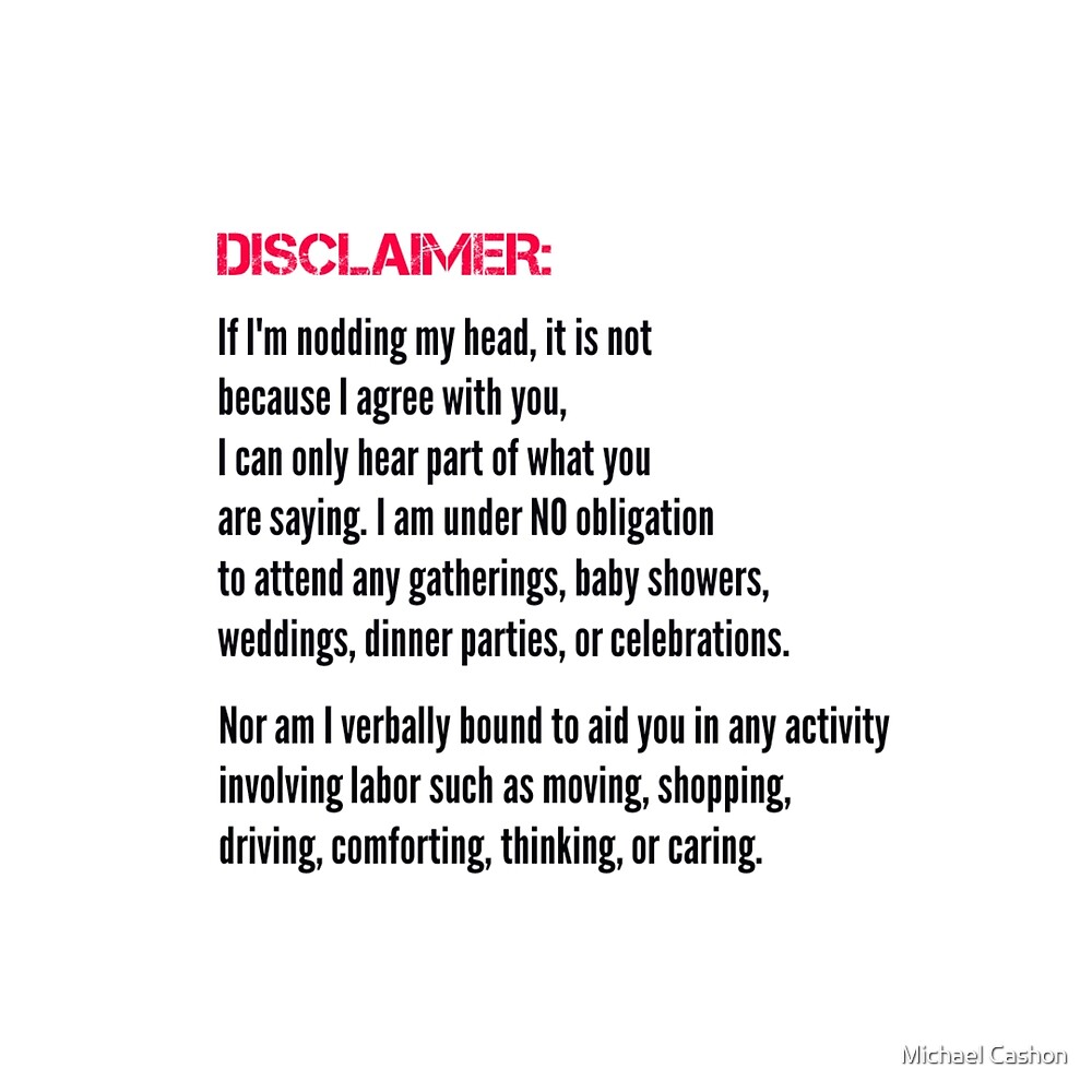 "Yep, yep, uh-huh" by Michael Cashon | Redbubble