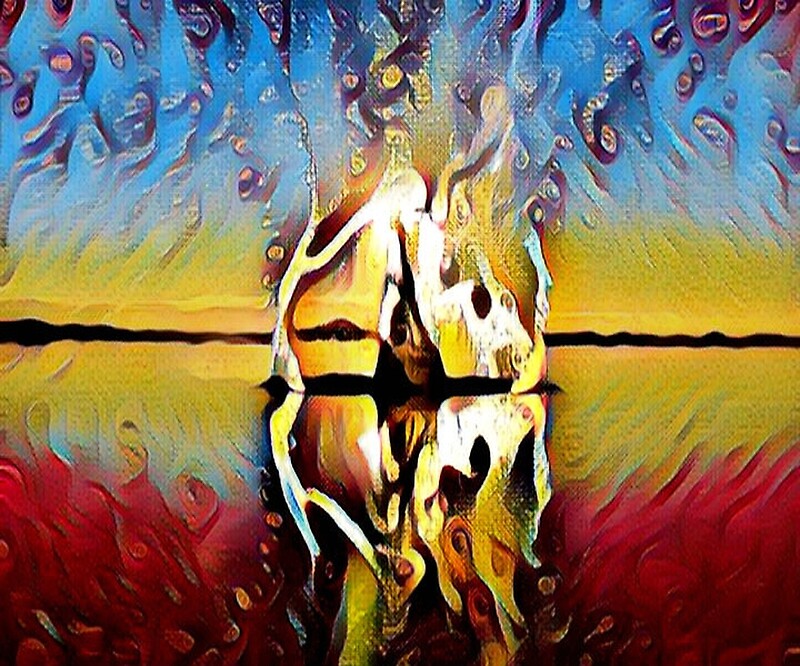 "Pop Art Skull Splash" by PlasmosCosmos | Redbubble