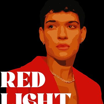 "Red Light Omar Rudberg" Sticker for Sale by YoungRydbergs | Redbubble