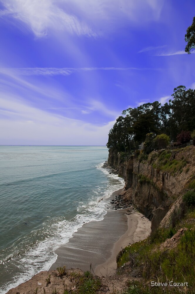 "Cliffs Of Capitola" by Steve Cozart | Redbubble