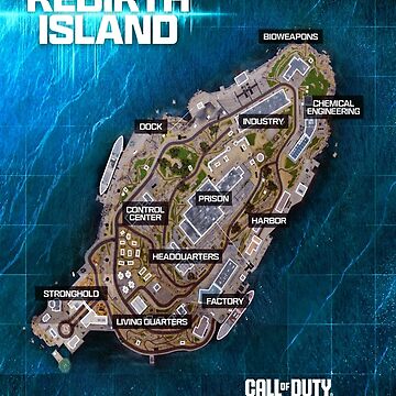 "Rebirth island Map - Rebirth island 2024" Poster for Sale by jaggyboy ...