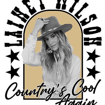 "Lainey Wilson, Country's Cool Again" Sticker for Sale by JudithBlack ...